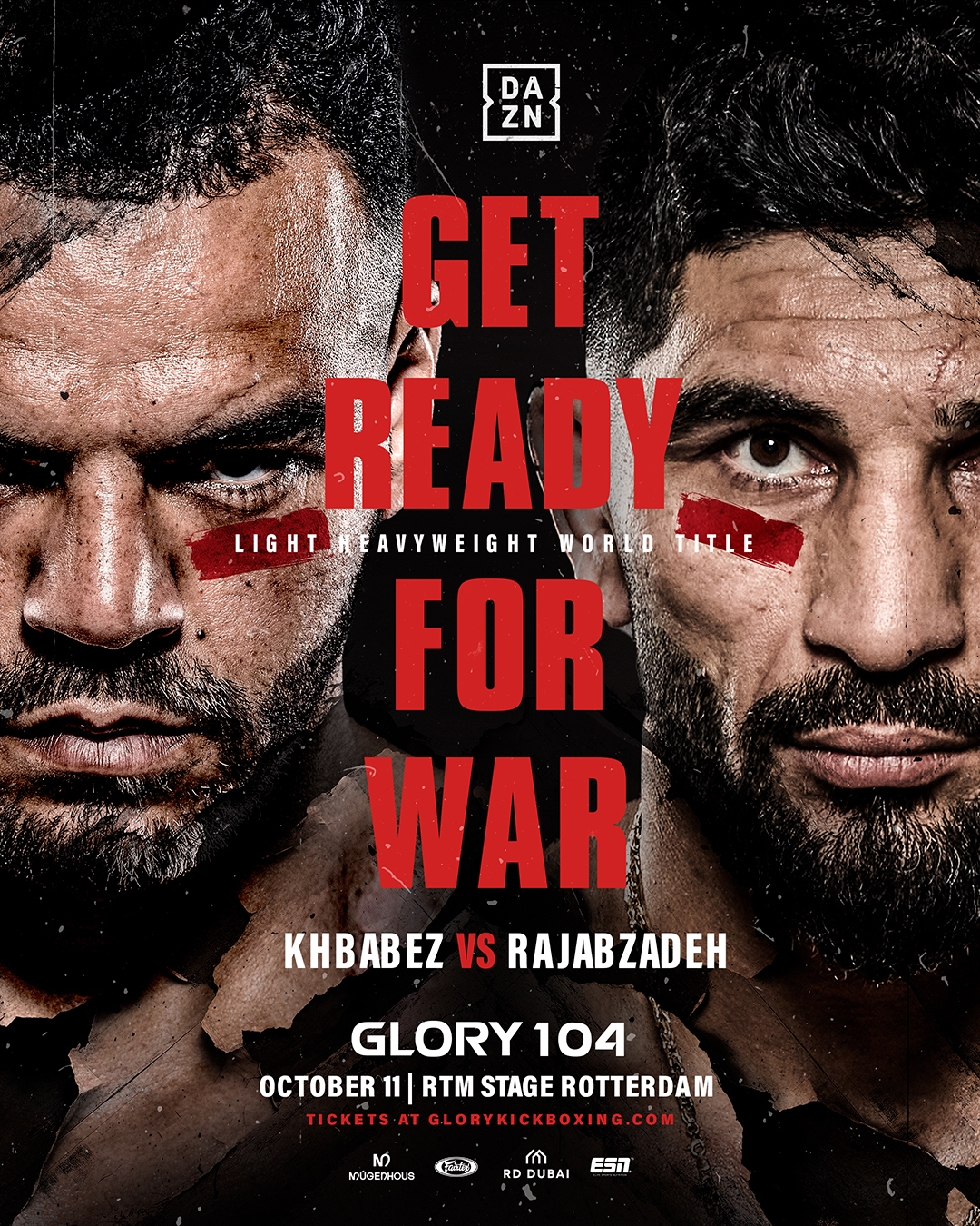 【GLORY】タリク・カバベとバフラム・ラジャブザデがライトヘビー級王座決定戦、ヘビー級トーナメント最終予選、トリンダーデとペポシがLFSトーナメントに（ゴング格闘技） - Yahoo!ニュース