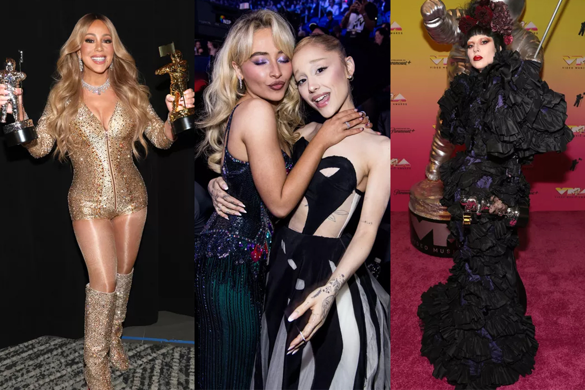 シースルードレスに奇抜な演出！ MTVビデオ・ミュージック・アワードに集ったセレブのドレスをチェック（フィガロジャポン） - Yahoo!ニュース