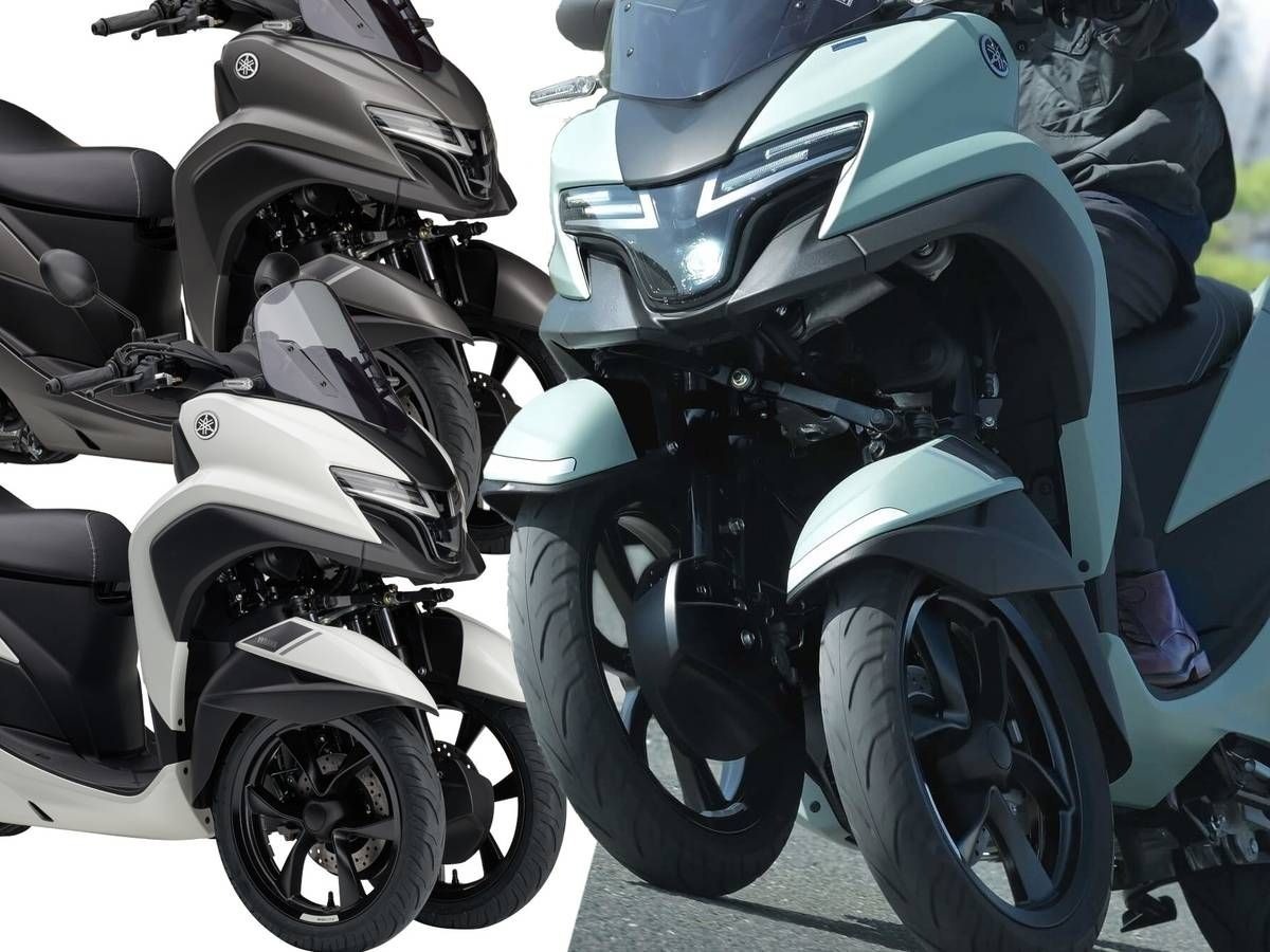 2026年新型「トリシティ155/125」9/25発売！ フロントマスク変貌&TFTメーター採用 155にはトラコンも搭載（Webikeプラス） - Yahoo!ニュース