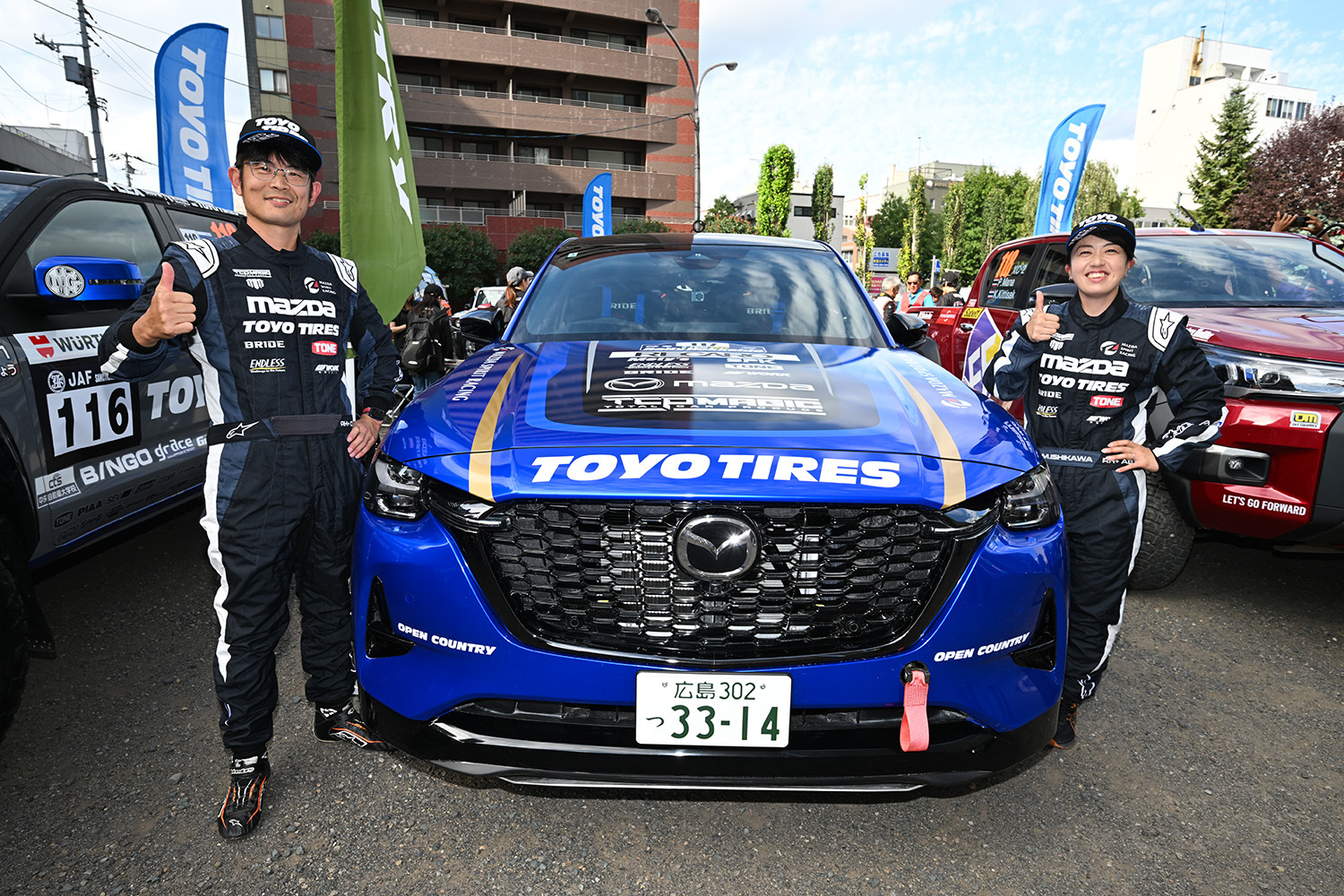 200kgも軽いCX-5よりも速いだと!? デビュー戦のラリー北海道でいきなり2位のCX-60のポテンシャルがヤバい！（WEB CARTOP） - Yahoo!ニュース
