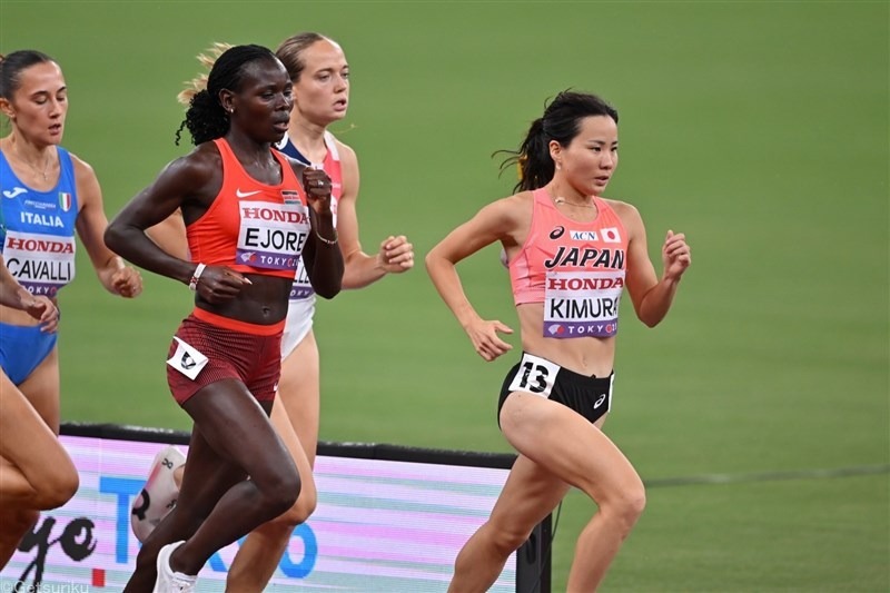 6年ぶり出場の木村友香 1500m予選4分15秒70で組14着 序盤に飛び出し中盤まで集団を牽引／東京世界陸上（月刊陸上競技） - Yahoo!ニュース