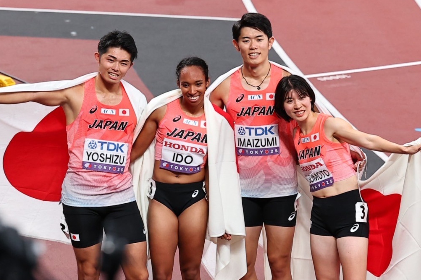 混合4×400mリレー、日本は初の決勝で8位入賞 アメリカが圧巻の大会記録で連覇【世界陸上】（THE DIGEST） - Yahoo!ニュース