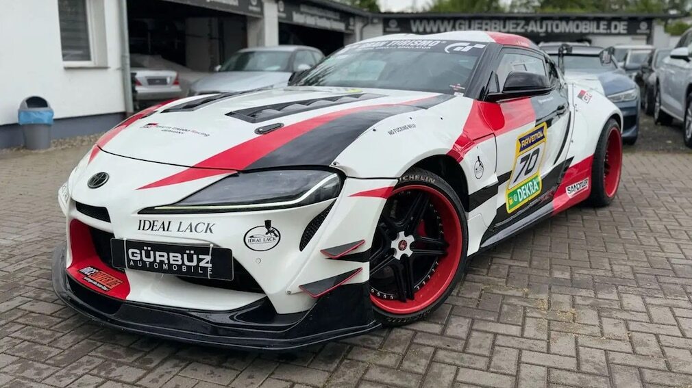 【このスープラGT4なんぼ？】いまやアイコニックな存在 モータースポーツ仕様のトヨタ スープラGT4 EVOが公道用として販売中 その値段は？（AUTO BILD JAPAN Web ...