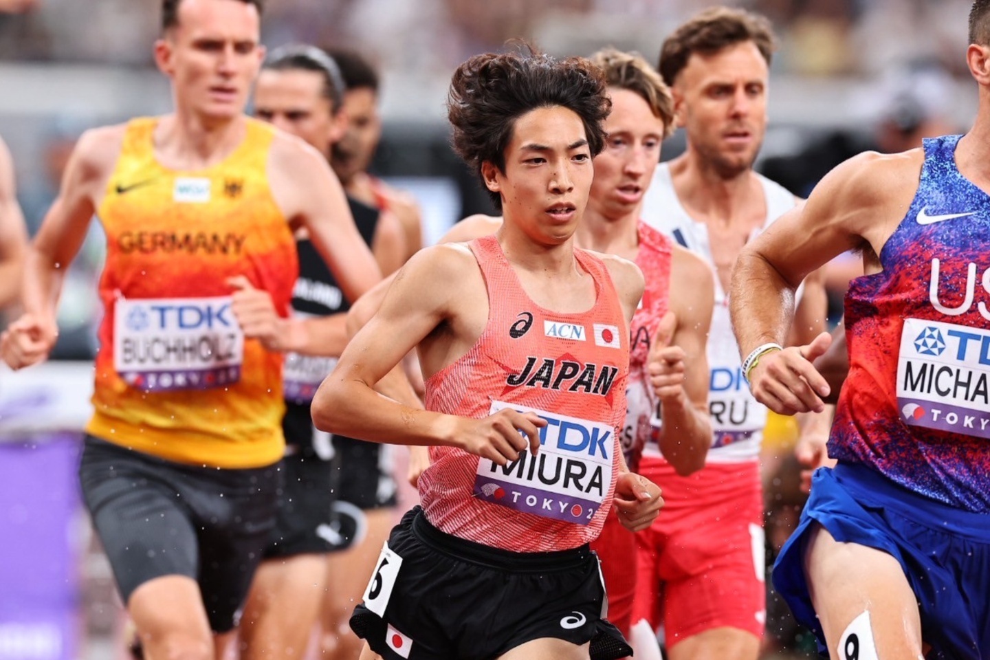 三浦龍司、男子3000m障害8位入賞！ 一時3位浮上でメダル圏内もラスト直線で失速…日本人初の快挙に届かず【世界陸上】（THE DIGEST） - Yahoo!ニュース