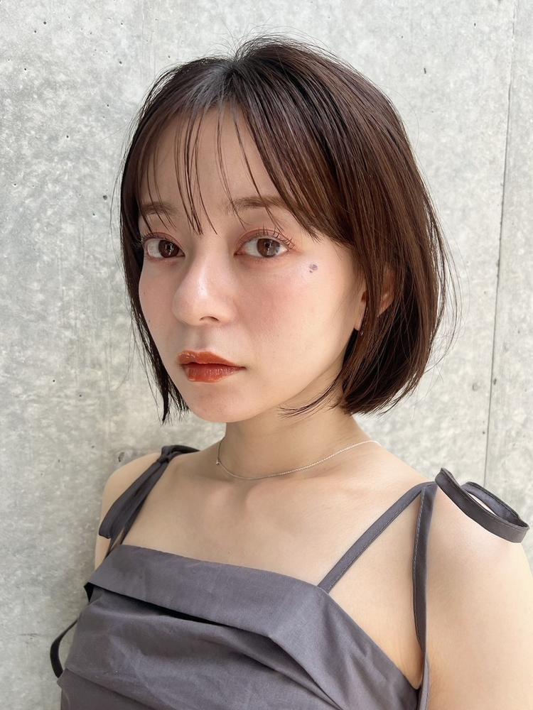 【大人の最旬ボブ】定番ボブを今っぽくするには？（MAQUIA ONLINE） - Yahoo!ニュース