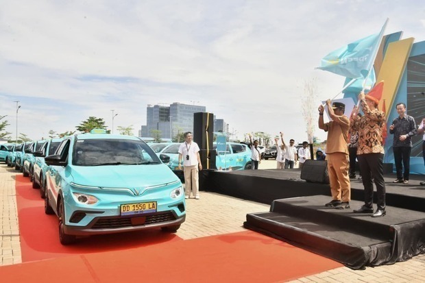 【インドネシア】越EVタクシー、マカッサル市で営業開始（NNA） - Yahoo!ニュース