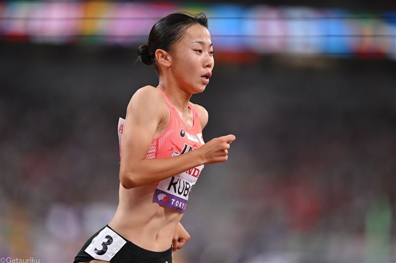 高3・久保凛800m予選2分02秒84で7着に終わる 準決勝届かずも終盤で意地見せる／東京世界陸上（月刊陸上競技） - Yahoo!ニュース