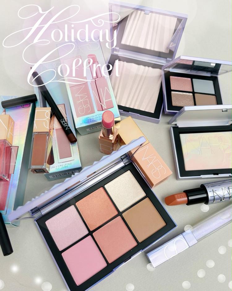 【クリスマスコフレ2025】NARSのホリデーコレクションをスウォッチ！ 初代“マーブルリフ粉”復刻も（MAQUIA ONLINE） - Yahoo!ニュース