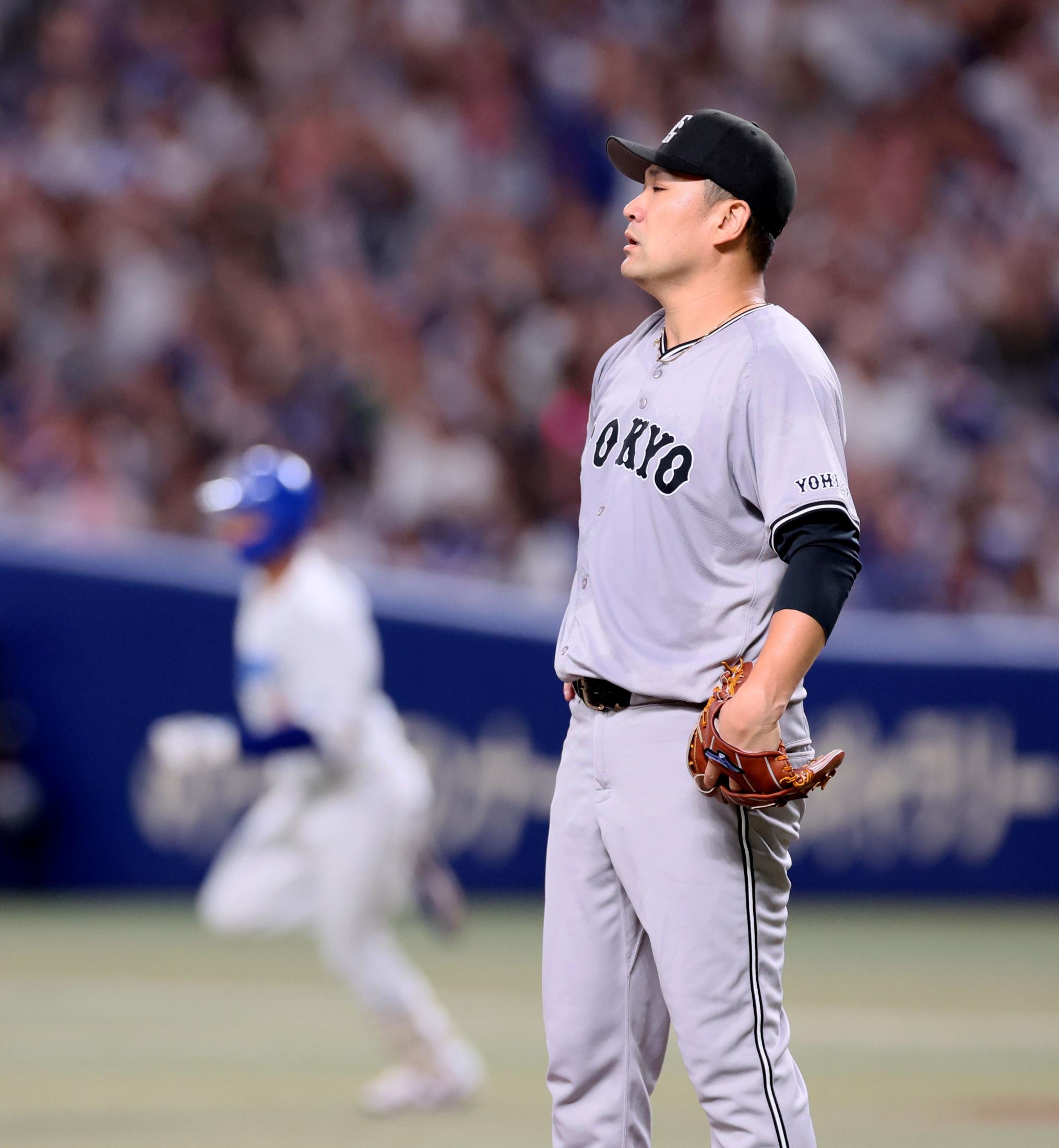 巨人・田中将大は痛恨2被弾で200勝ならず 六回途中5失点で降板 3度目挑戦も逆転許す ベンチで落胆隠せず（デイリースポーツ） - Yahoo!ニュース