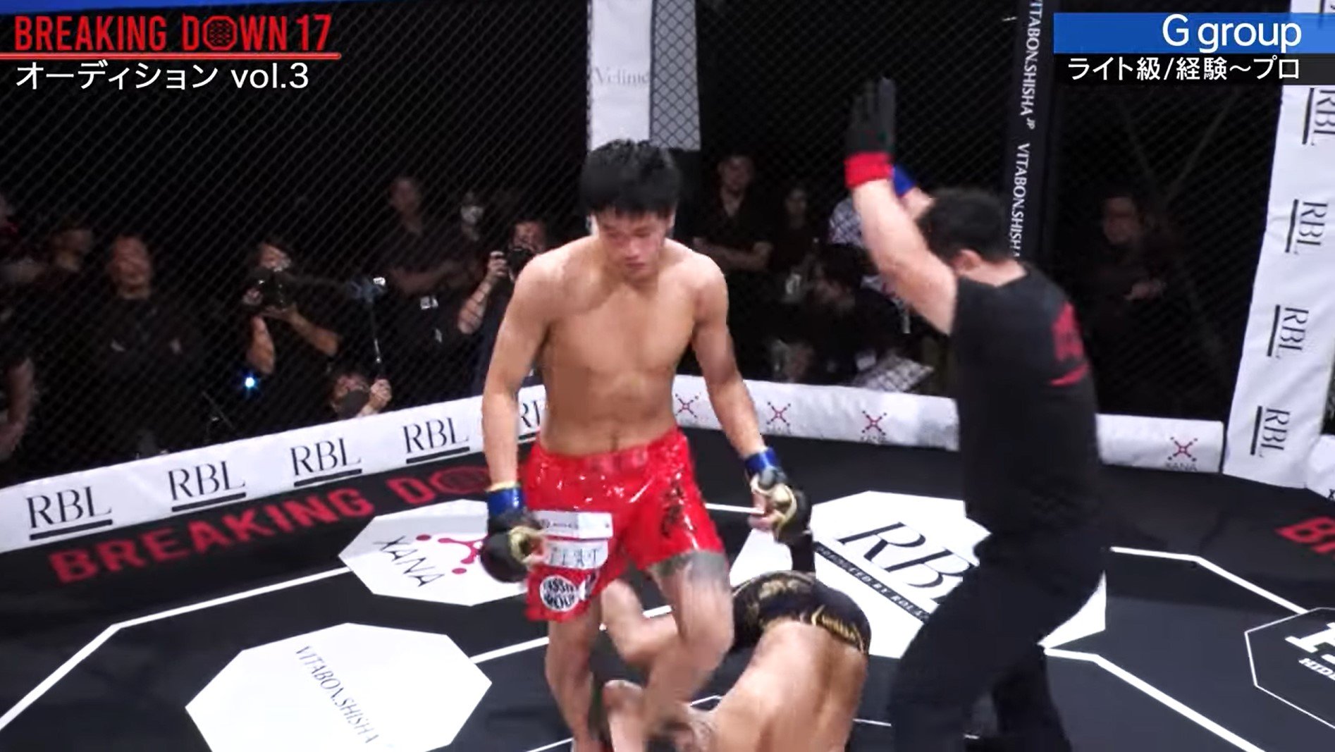 セキュリティーが地下格王者を衝撃の“前のめり”KO！ BD電撃参戦「手を出さないから舐められてるのかなって」（ABEMA TIMES） - Yahoo!ニュース