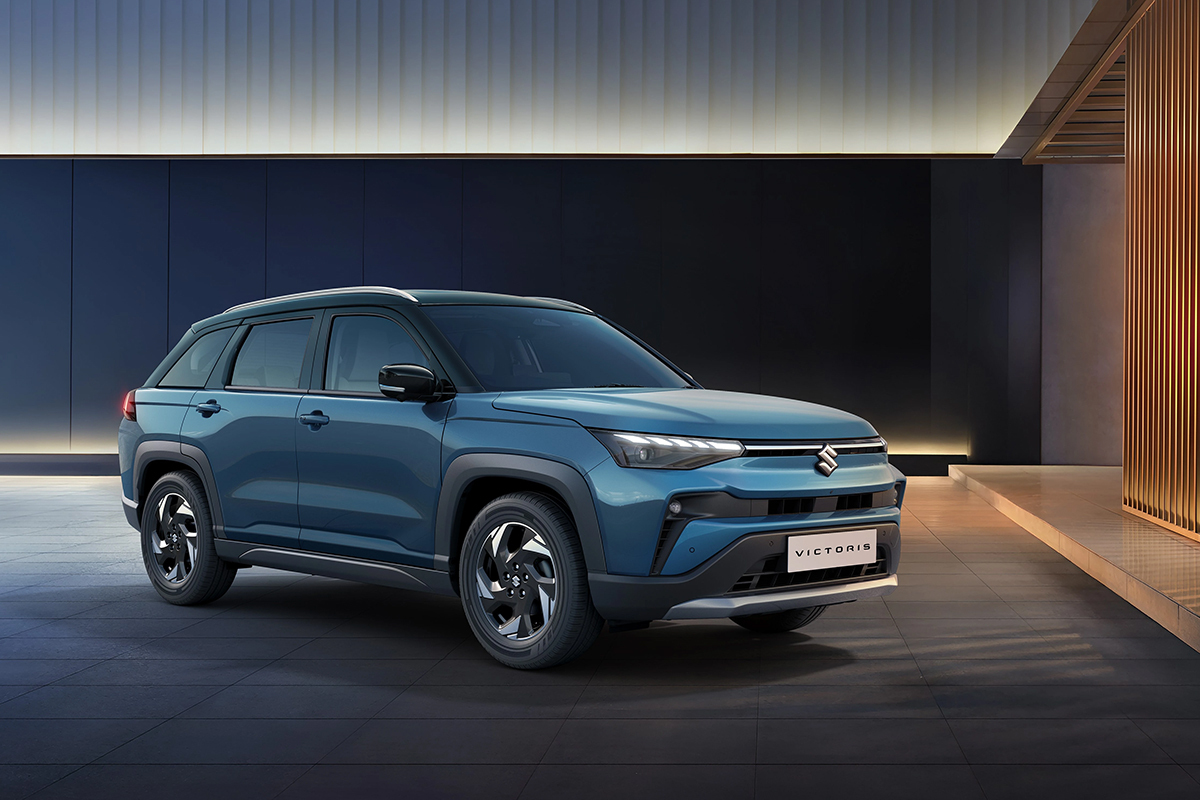 スズキがインド発の新型SUV「ビクトリス」発表。「WR-V」級ボディにストロングハイブリッド搭載＆豪華装備で日本導入もありそう（carview！） - Yahoo!ニュース