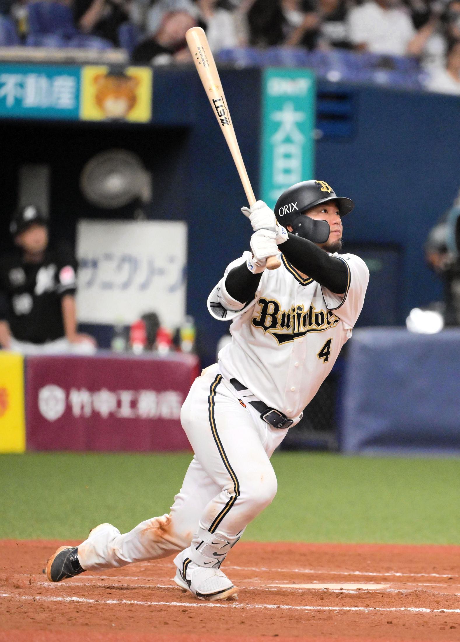 オリックス・森 待望の12年連続弾 自身最遅の136試合目 「何とか入ってくれて良かった」（デイリースポーツ） - Yahoo!ニュース