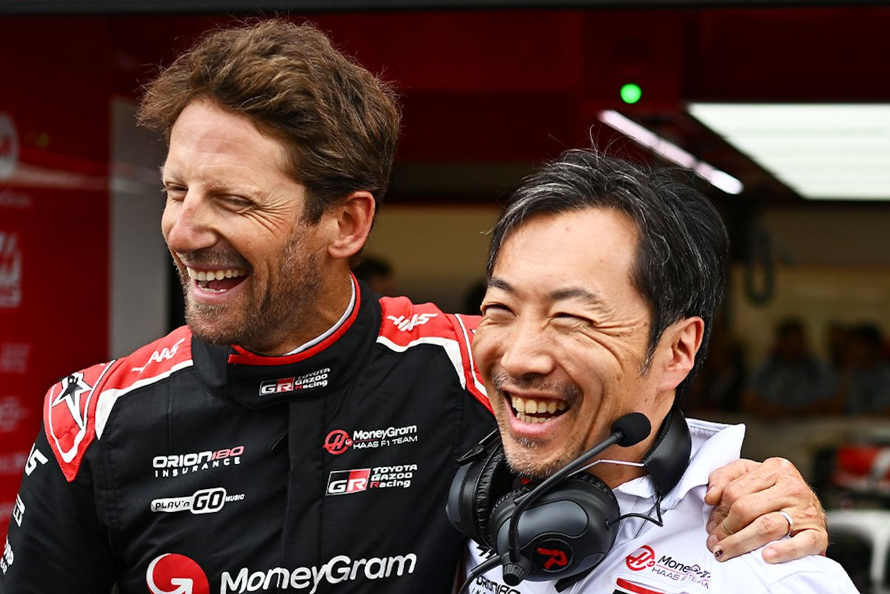 衝撃の事故でF1キャリアを終えたグロージャン、ハースで5年ぶりの走行「引退戦のやり直しができた」拍手喝采に涙（オートスポーツweb） - Yahoo!ニュース