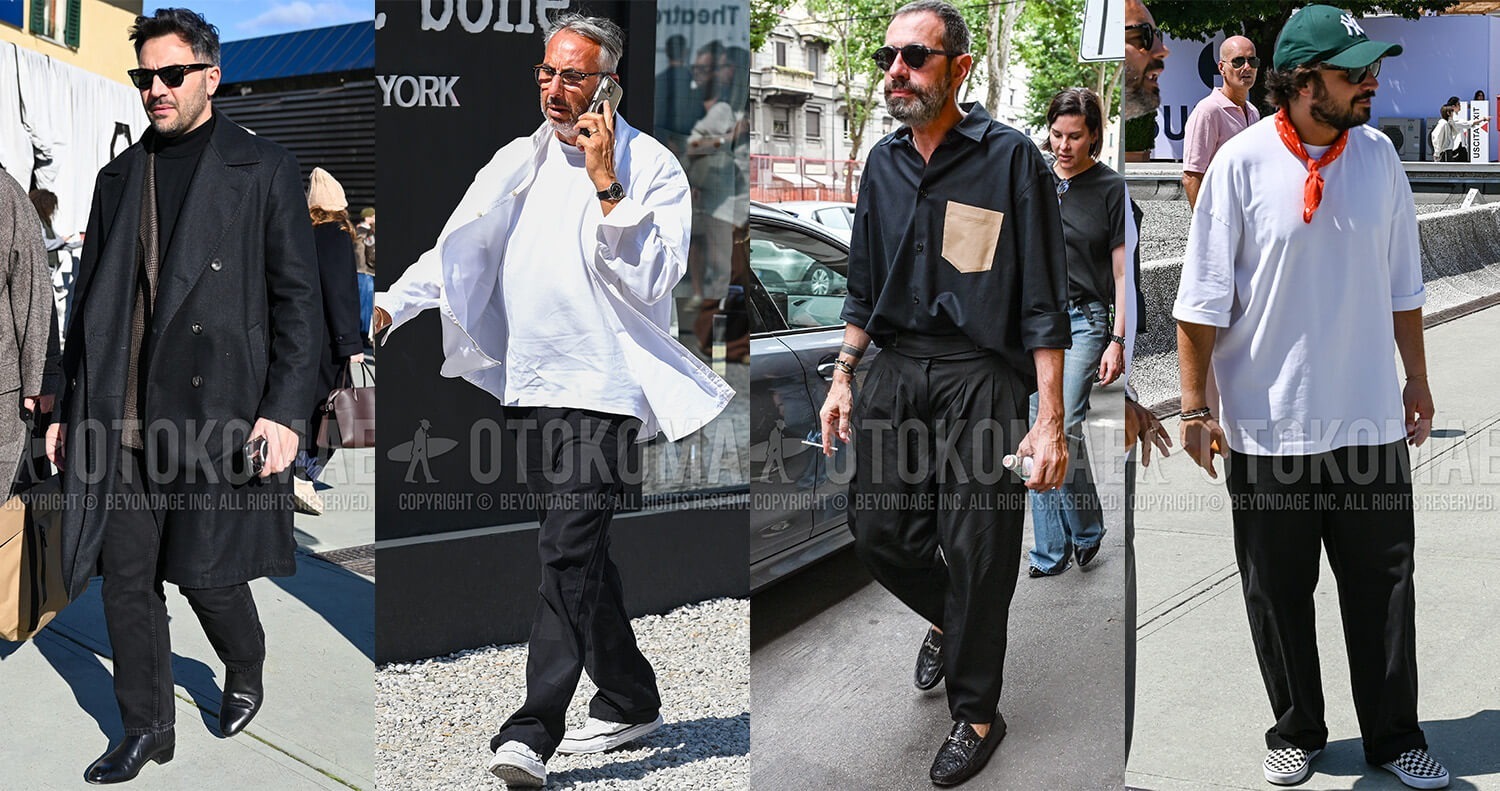 黒パンツコーデ【4方向の着こなし事例＆おすすめモデルを紹介】（OTOKOMAE） - Yahoo!ニュース