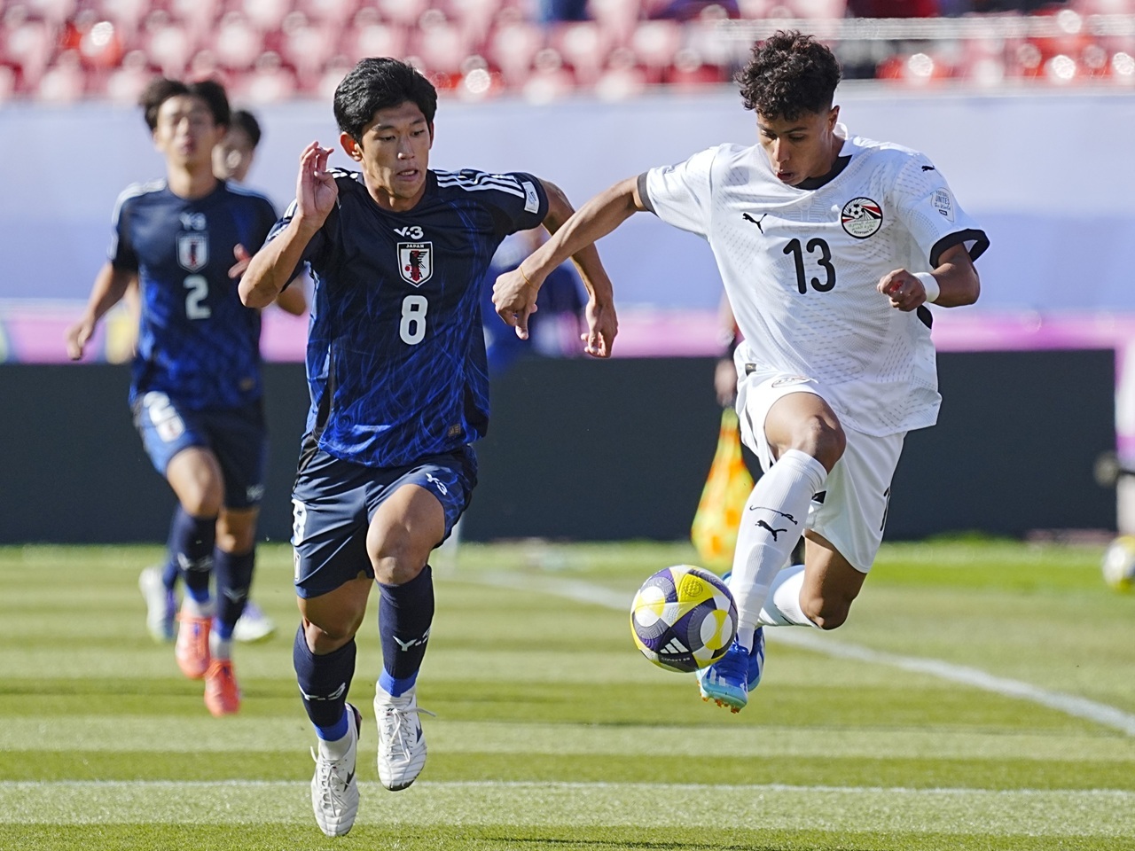 U-20W杯初戦でフル稼働した18歳MF布施克真…“代わり”に着けた背番号への思い「洋太朗のほうが全然上手い。でも、自分はタフに戦える」（ゲキサカ） - Yahoo!ニュース