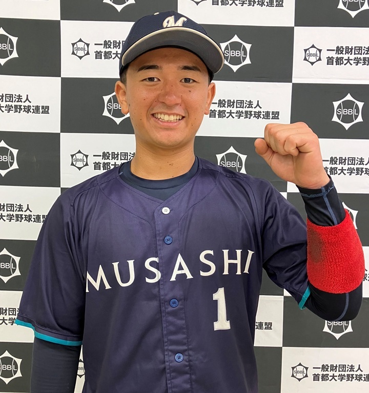 【首都大学リポート】関東大会出場を目指す武蔵大 攻守でチームの中心となる“四番・捕手”岩田侑真（週刊ベースボールONLINE） - Yahoo!ニュース