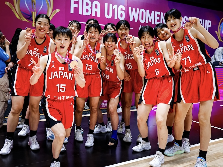 『FIBA U16女子アジアカップ2025』日本代表は中国を破り銅メダル獲得、桜花学園の竹内みやが大会MVPとオールスターファイブを受賞（BASKET COUNT） - Yahoo!ニュース
