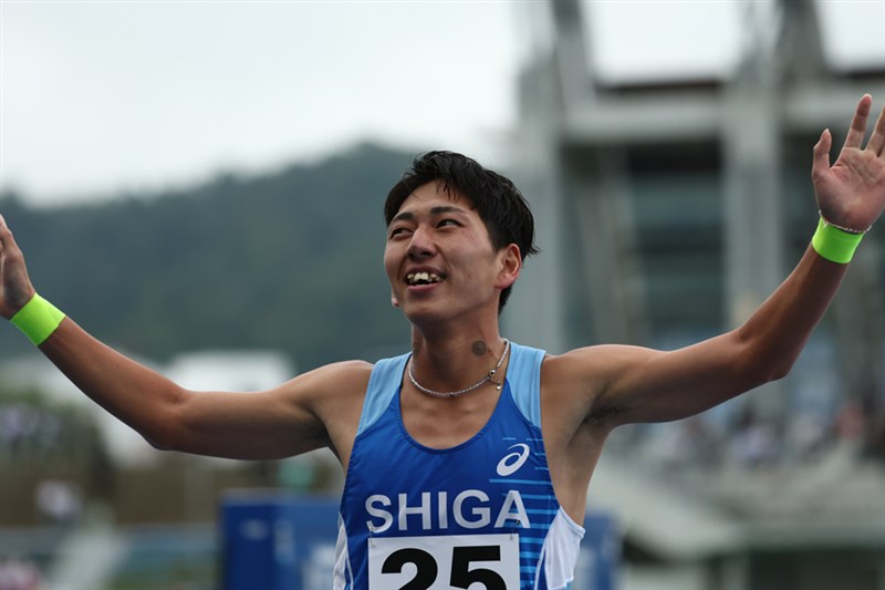 【陸上】800m落合晃「滋賀に恩返しできたかな」 自己3番目の1分45秒20で故郷に錦飾る／滋賀国スポ（月刊陸上競技） - Yahoo!ニュース