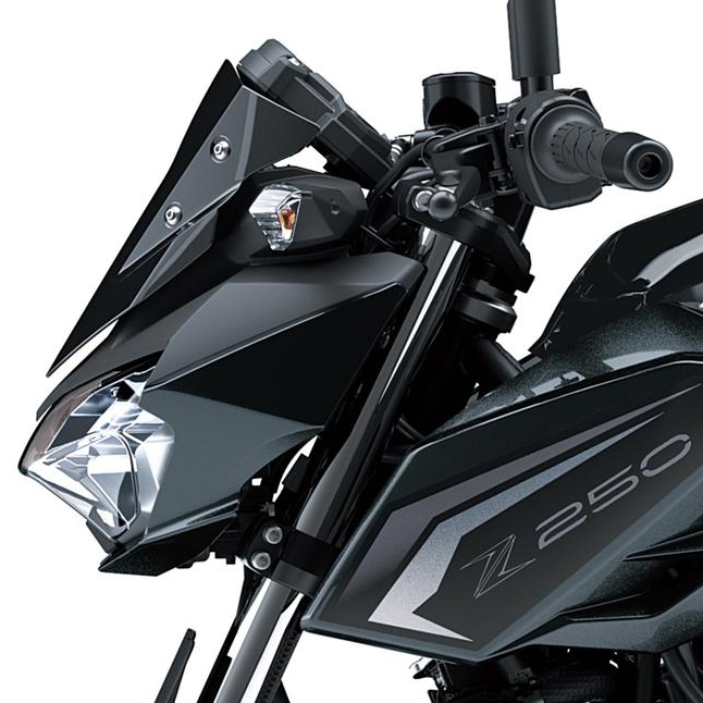 カワサキが「Z250」の2026年モデルを発表！ カラー＆グラフィックを変更（webオートバイ） - Yahoo!ニュース