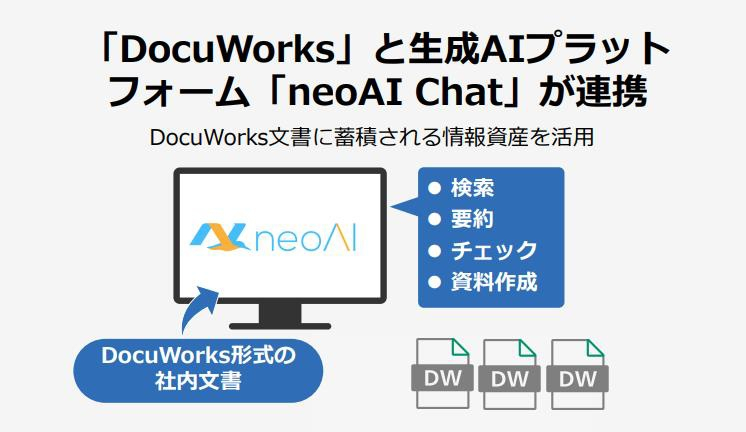 ドキュメントハンドリング「DocuWorks」がneoAIの生成AI「neoAI Chat」と連携開始（Web担当者Forum） - Yahoo!ニュース