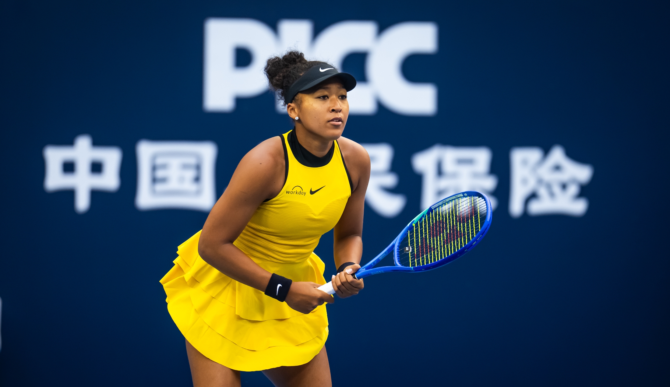 【速報】大坂なおみ 第1セット落とす、武漢OP1回戦で世界27位と対戦＜女子テニス＞（tennis365.net） - Yahoo!ニュース