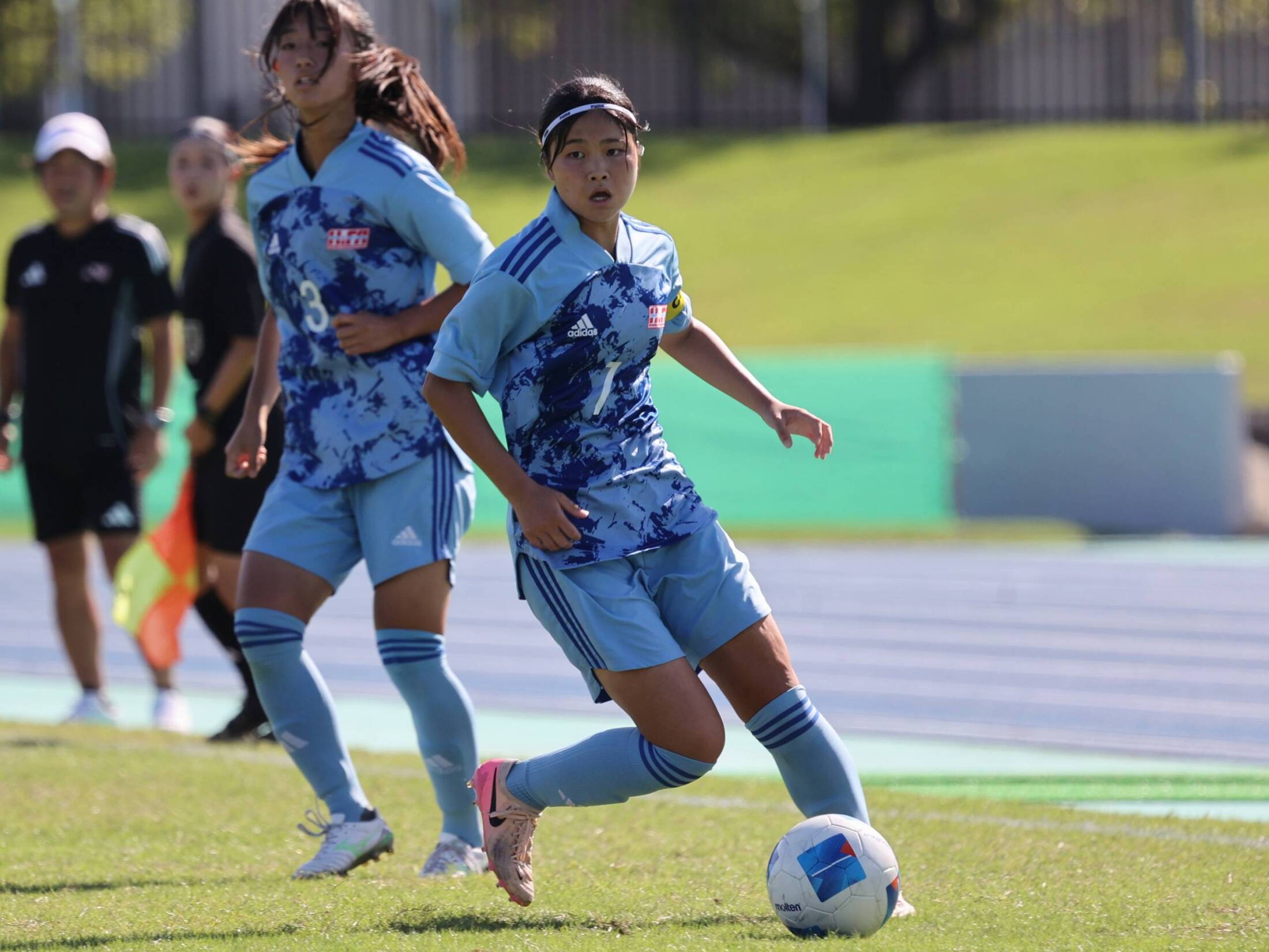 [国スポ少年女子MOM]誰よりも声を出し、際立つプレーで広島県を引っ張ってきたMF金子ここな(広島Y/1年)が「日本一のキャプテン」に（ゲキサカ） - Yahoo!ニュース