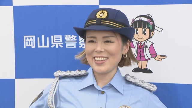 「ブルゾンちえみ」として活躍 藤原しおりさんが一日警察署長に 「with P」と一緒に安全を呼び掛け 岡山（KSB瀬戸内海放送） - Yahoo!ニュース