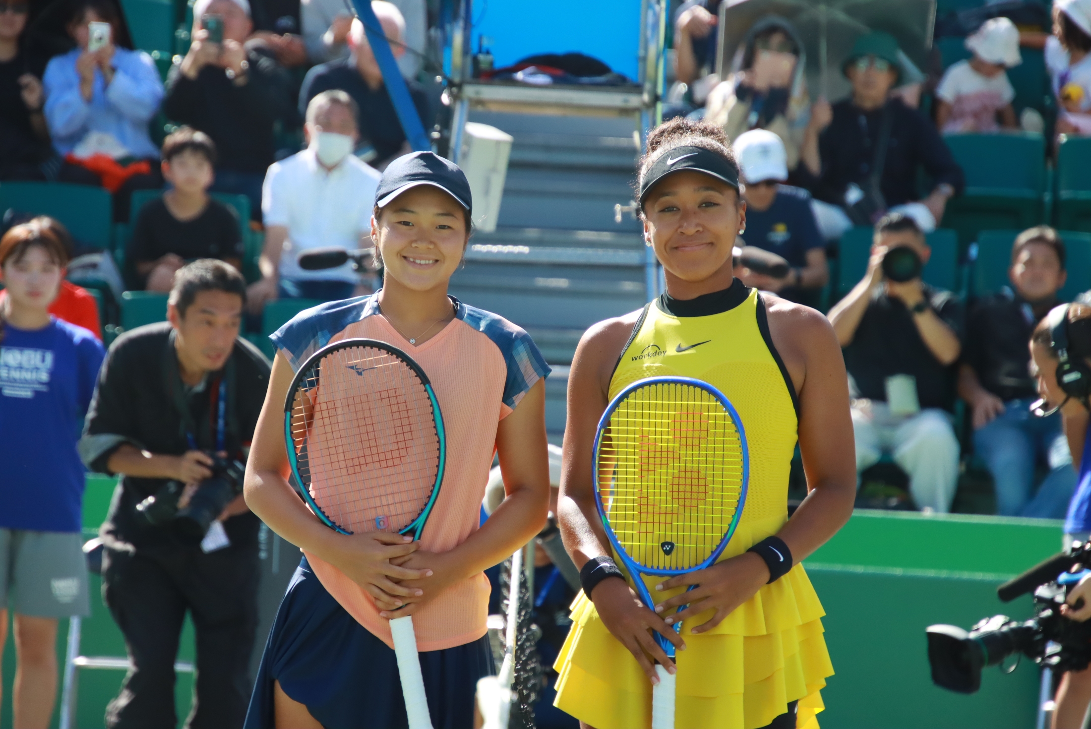 【速報】大坂なおみvs園部八奏 ジャパンOP1回戦、第1セットは大坂が先取！＜女子テニス＞（tennis365.net） - Yahoo!ニュース