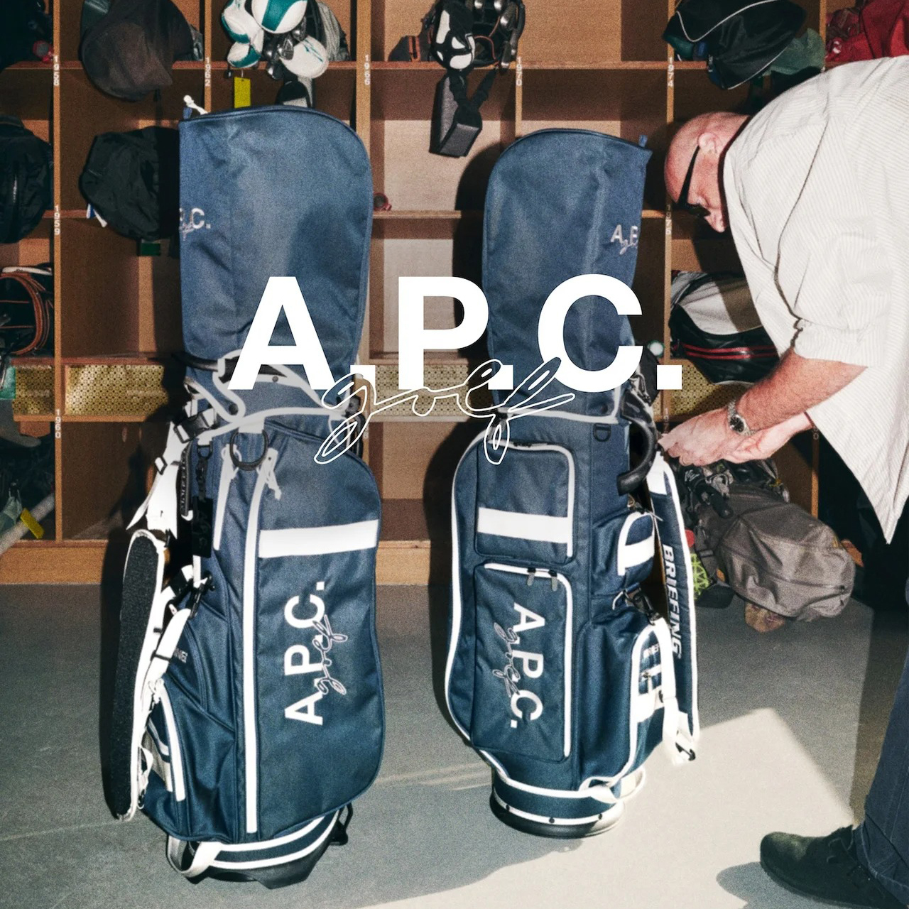 【おしゃれな大人のゴルフギア】完売必至。「A.P.C. ゴルフ」と「ブリーフィング ゴルフ」のデニムカラーが映える第2弾コラボ（UOMO） - Yahoo!ニュース