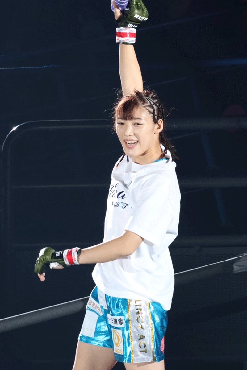 RIZIN王者・伊澤星花は練習の「質も量も違う」 夫・COROが明かす異次元の成長速度「言われたことの意図を」（ENCOUNT） - Yahoo!ニュース