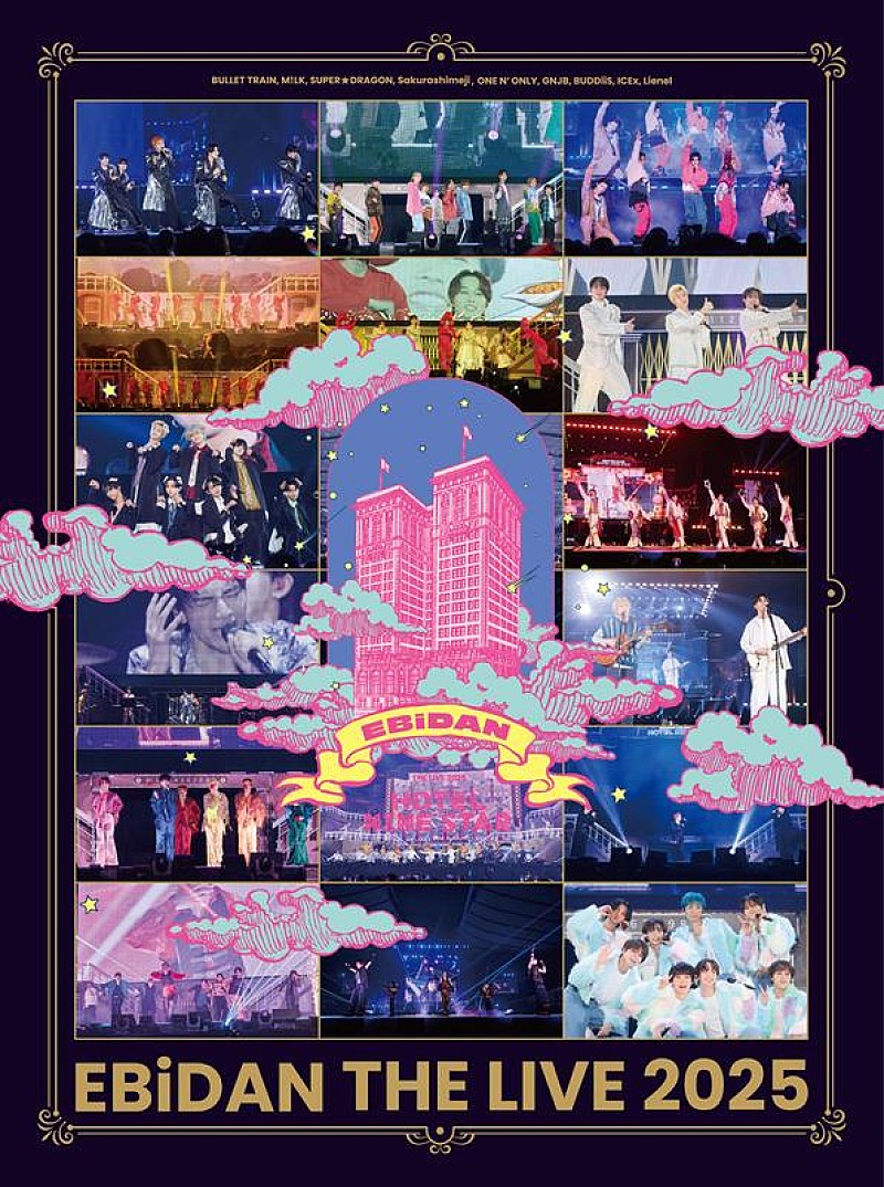 EBiDAN、【EBiDAN THE LIVE 2025 HOTEL NINE STAR】ライブ映像作品リリース決定（Billboard JAPAN） - Yahoo!ニュース