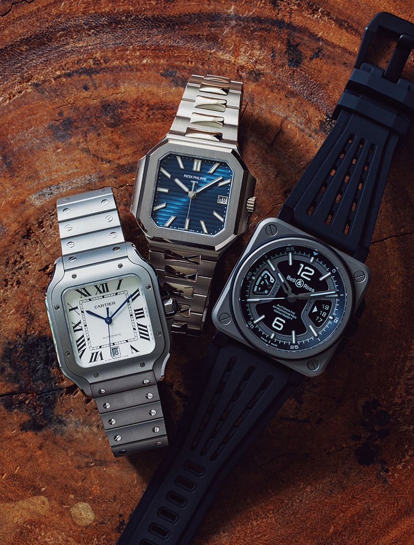 カルティエ、パテック、ベル&ロス。今が狙い目！ スクエア時計の最新3本を編集部が厳選（OCEANS） - Yahoo!ニュース