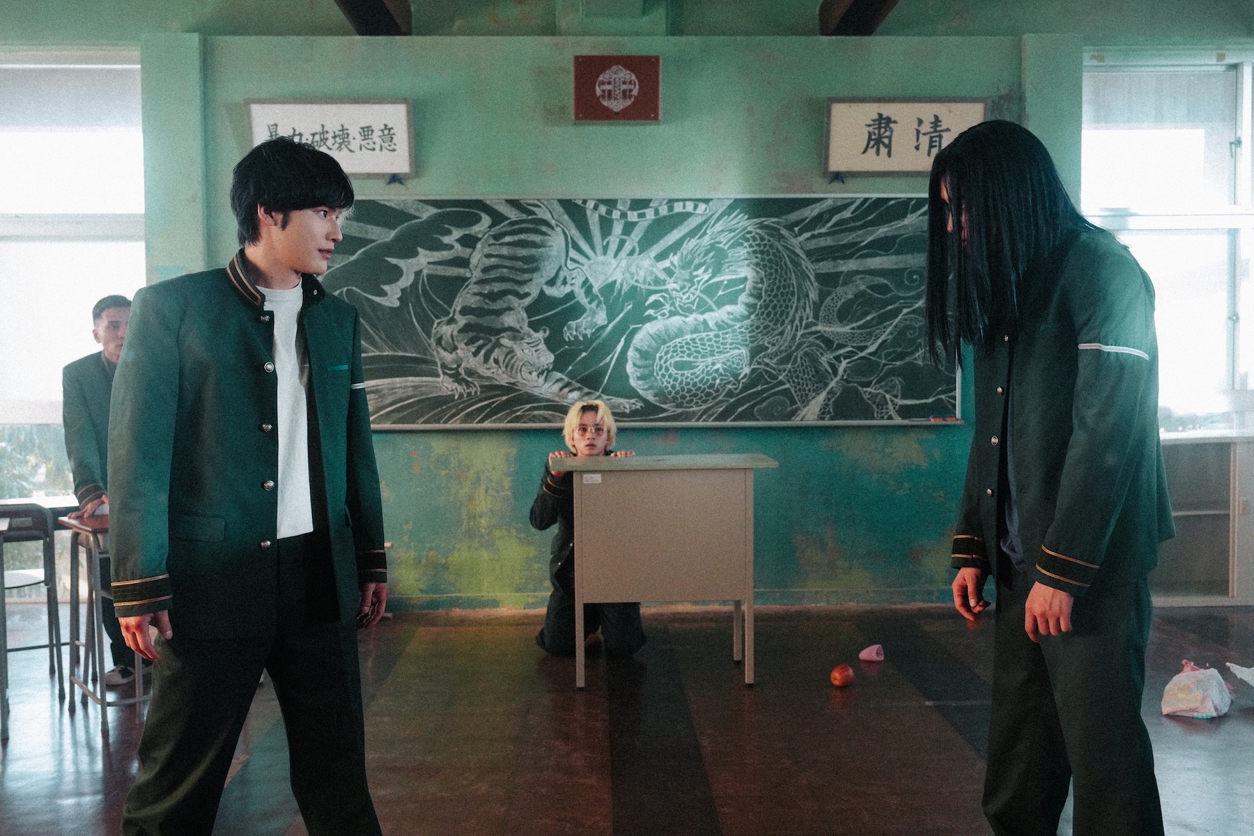 水上恒司とJUNONが激突！『WIND BREAKER』ド迫力アクション＆メイキング、キャストトーク収録の特別映像公開（シネマトゥデイ） - Yahoo!ニュース