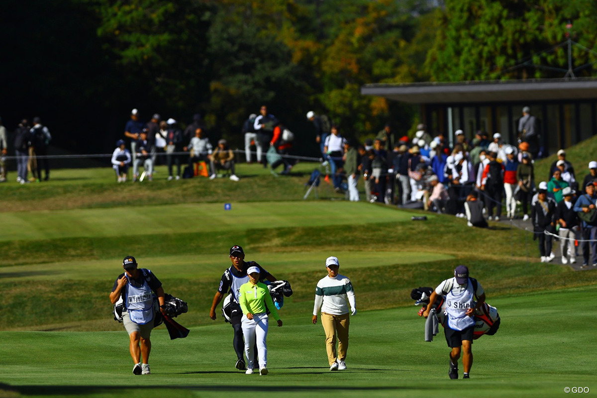 【速報】山下美夢有はトップと2打差で折り返し 畑岡奈紗が単独首位浮上（ゴルフダイジェスト・オンライン（GDO）） - Yahoo!ニュース