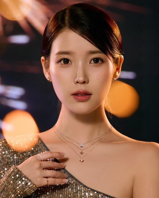 IUが冬の女神に！ジュエリーブランド「J․ESTINA」新たなキャンペーン写真を公開（Kstyle） - Yahoo!ニュース