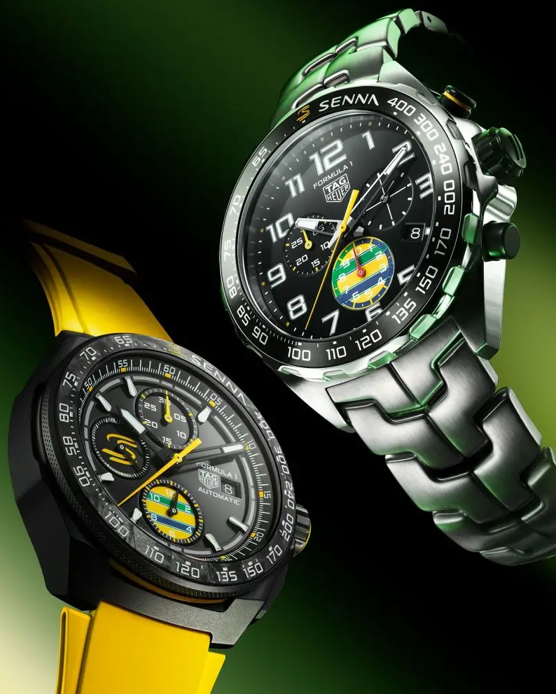 伝説のF1ドライバー アイルトン・セナの不滅の魂を宿す2つのタグ・ホイヤーのスペシャルウオッチ（WATCHNAVI Salon） - Yahoo!ニュース