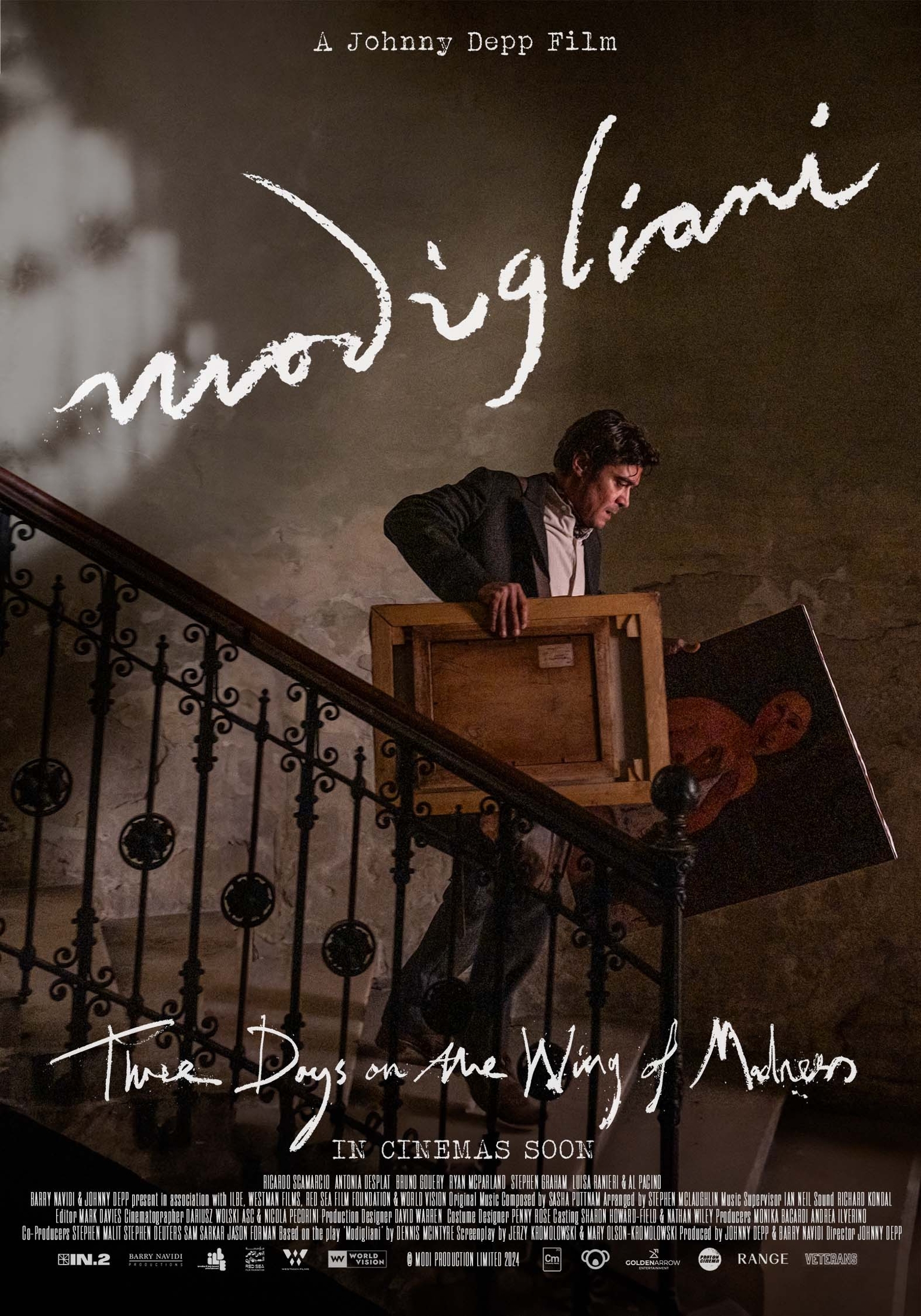 伝説の芸術家“激動の3日間”を描くジョニー・デップ監督作『モディリアーニ！』1月公開、字幕付き予告解禁（Bezzy） - Yahoo!ニュース