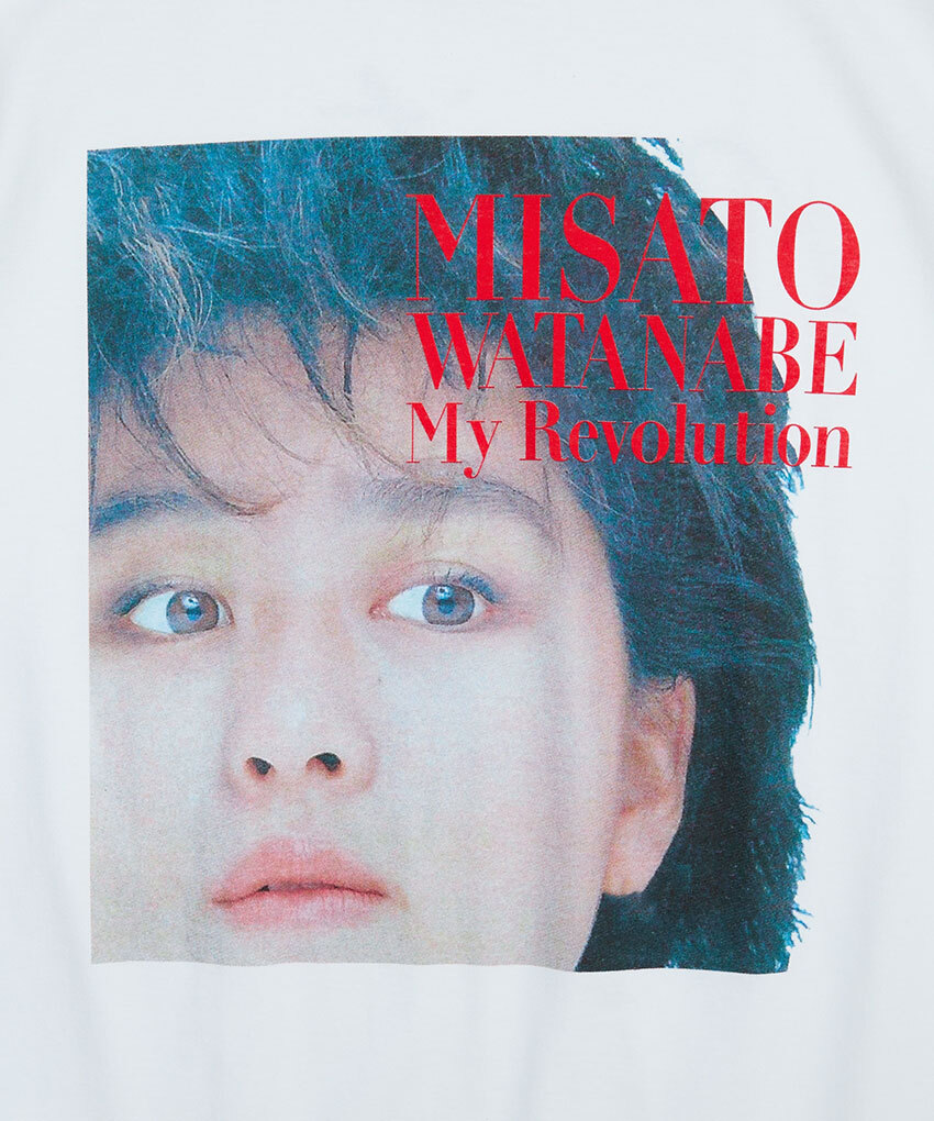 フリークス ストアから特別登場！J-POPの伝説・渡辺美里さんの“ジャケ写”がTシャツ＆スウェットになった!?（OCEANS） - Yahoo!ニュース