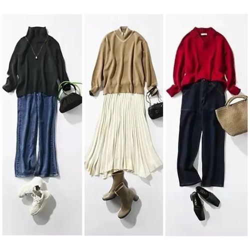 50代のホテルランチや冬の旅行に。品よく映える大人のニットコーデ5選（Web eclat） - Yahoo!ニュース