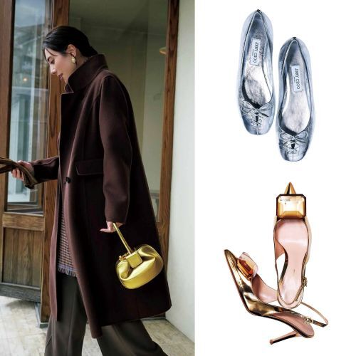 50代、冬服には「バッグ」と「靴」は華やかなくらいがちょうどいい！（Web eclat） - Yahoo!ニュース