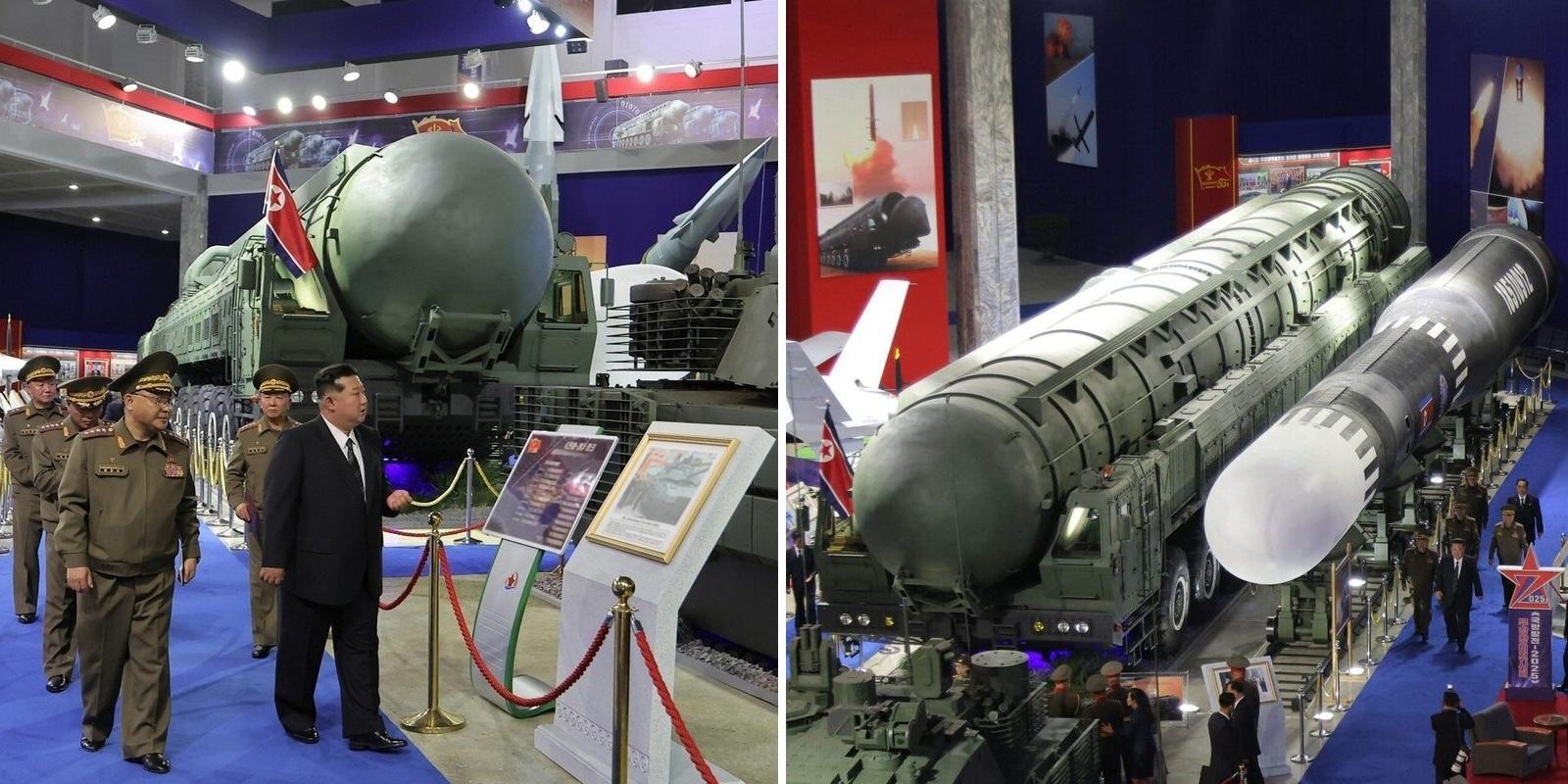 北朝鮮の「火星19」らしきICBMの形状が変化、ミサイル先端が丸くなりキャニスターの蓋も丸くなる（JSF） - エキスパート - Yahoo!ニュース