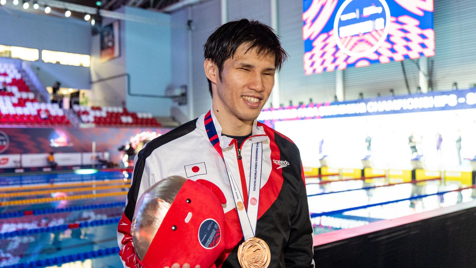 世界パラ水泳・パリ2冠の木村が100mバタ銅メダル「国際大会のレベルがぐんと上がった！」【DAY2】（佐々木延江） - エキスパート - Yahoo!ニュース