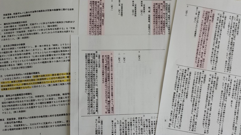 緊急発言：児童ポルノ禁止法改正案の「児童ポルノ」についての定義は最悪だ！（園田寿） エキスパート Yahoo ニュース
